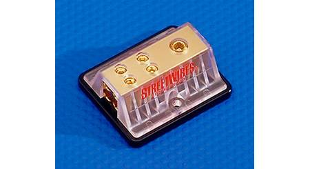 StreetWires DB448 4-way Diamond Plate Distribution Block (4-gauge) at ...