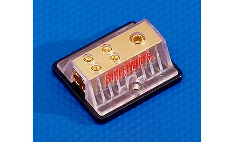 StreetWires Power Distribution Blocks (4 gauge input, red) at Crutchfield