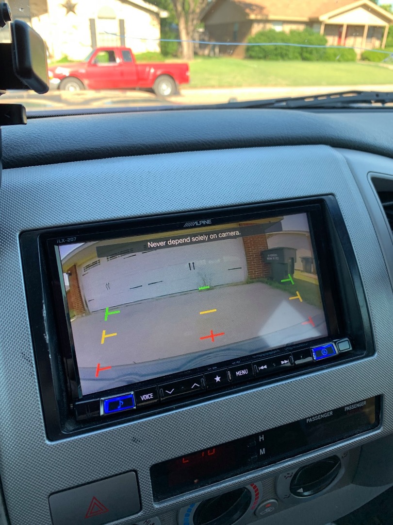 Customer Reviews: Alpine HCE-C2100RD Surface-mount, multi-view backup ...