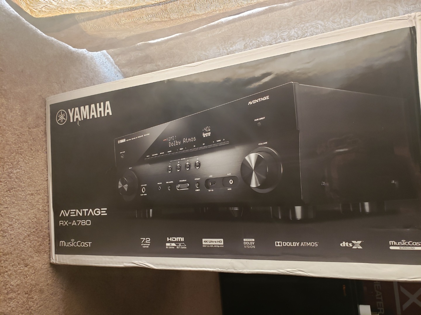 Customer Reviews: Yamaha AVENTAGE RX-A780 7.2-channel home theater ...