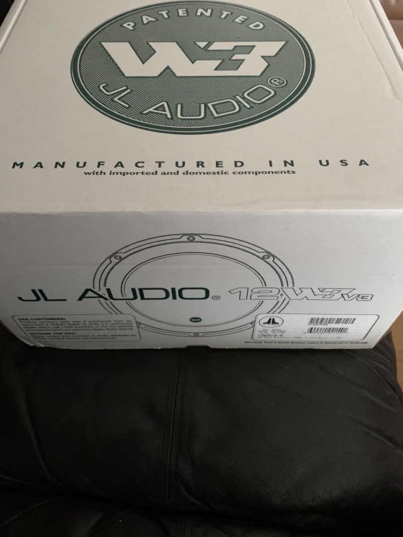 Customer Reviews: JL Audio 12W3v3-4 W3v3 Series 12" 4-ohm subwoofer at ...