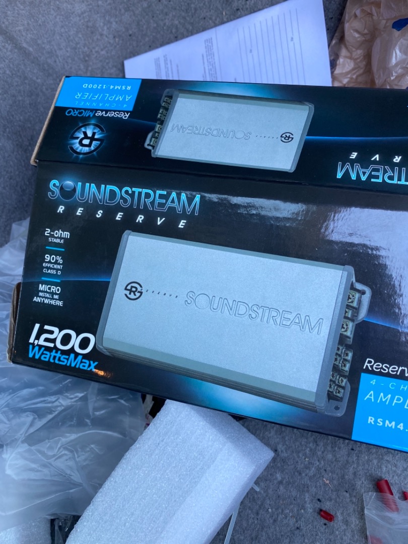 Customer Reviews: Soundstream Reserve RSM4.1200D Compact 4-channel car ...