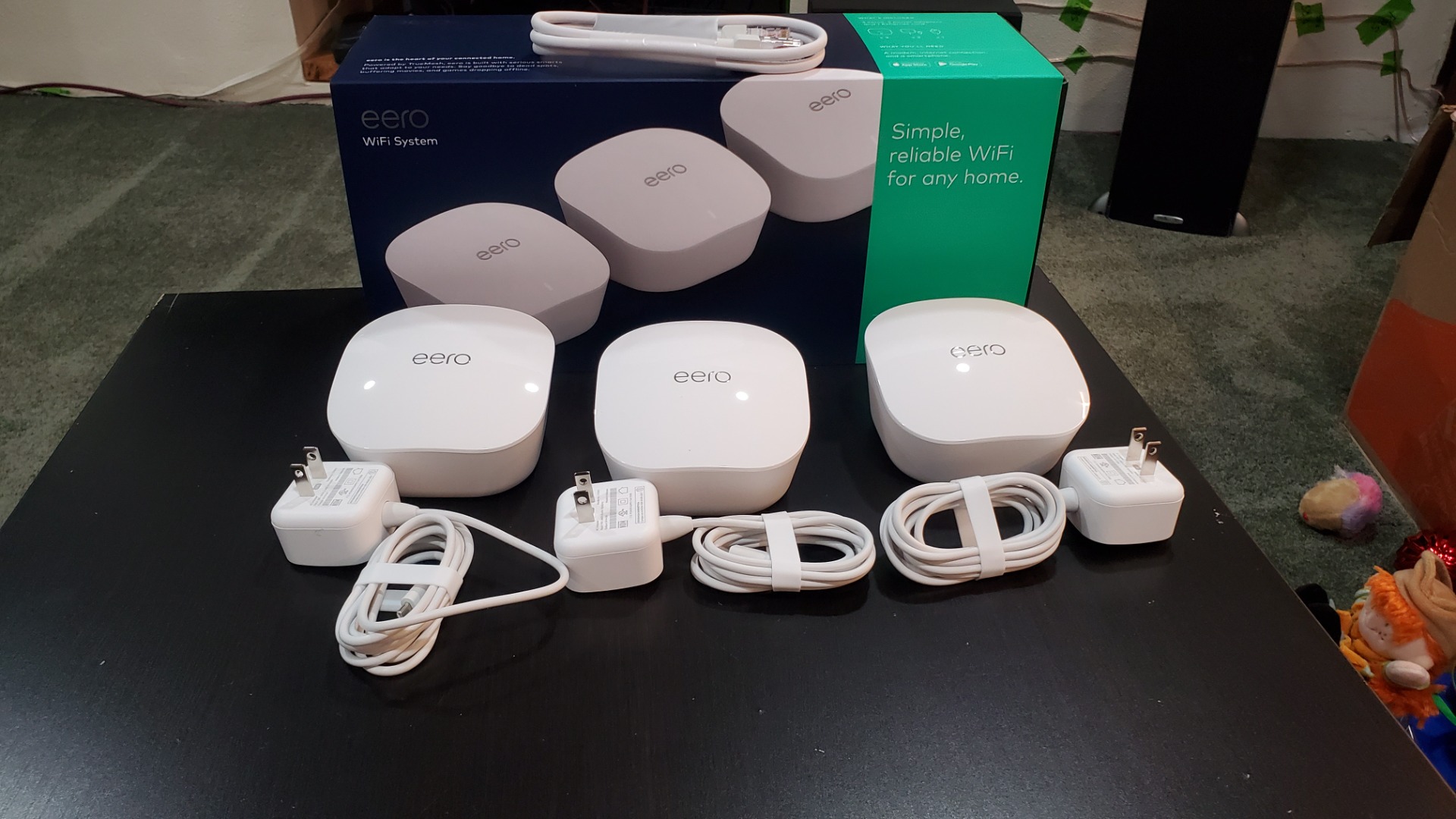 Customer Reviews: eero Wi-Fi® System 3-pack of Wi-Fi 5 mesh router ...