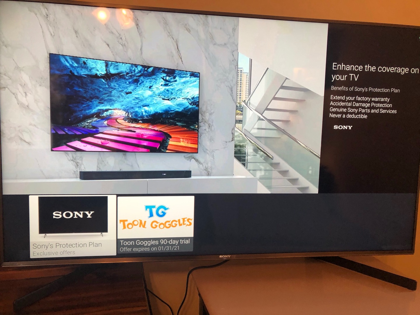 Customer Reviews: Sony XBR-49X950H 49" X950H Smart LED 4K UHD TV with ...