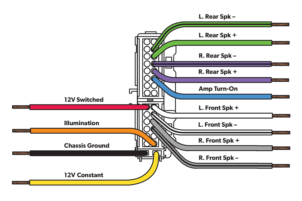 Leadfan Car Stereo Wiring Diagram
