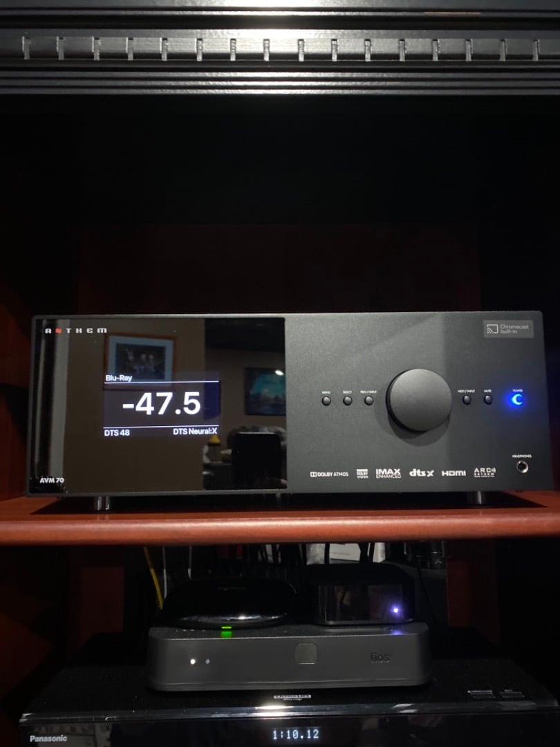 Customer Reviews: Anthem AVM 70 Home theater preamp/processor with 15.2 ...