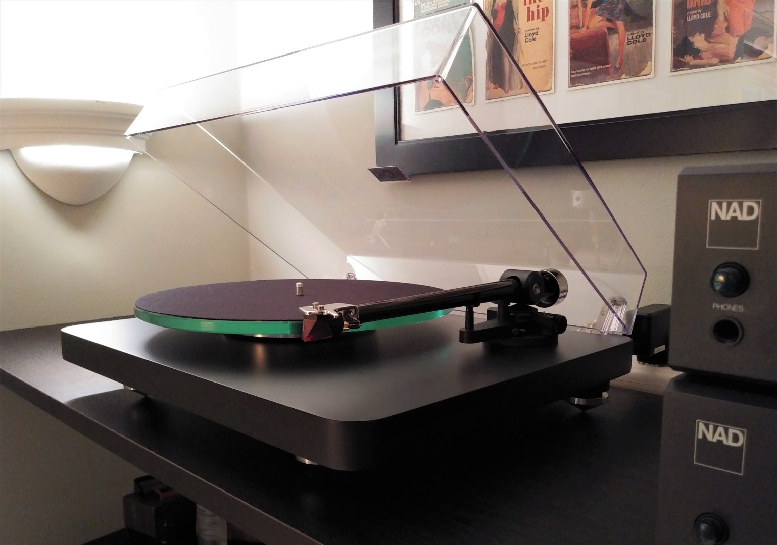 Customer Reviews: NAD C 588 Manual belt-drive turntable with factory ...