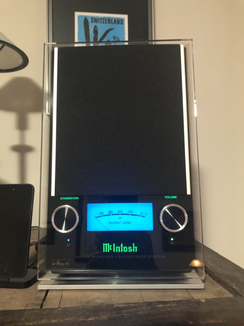 Customer Reviews: McIntosh RS100 Wireless loudspeaker system with built ...