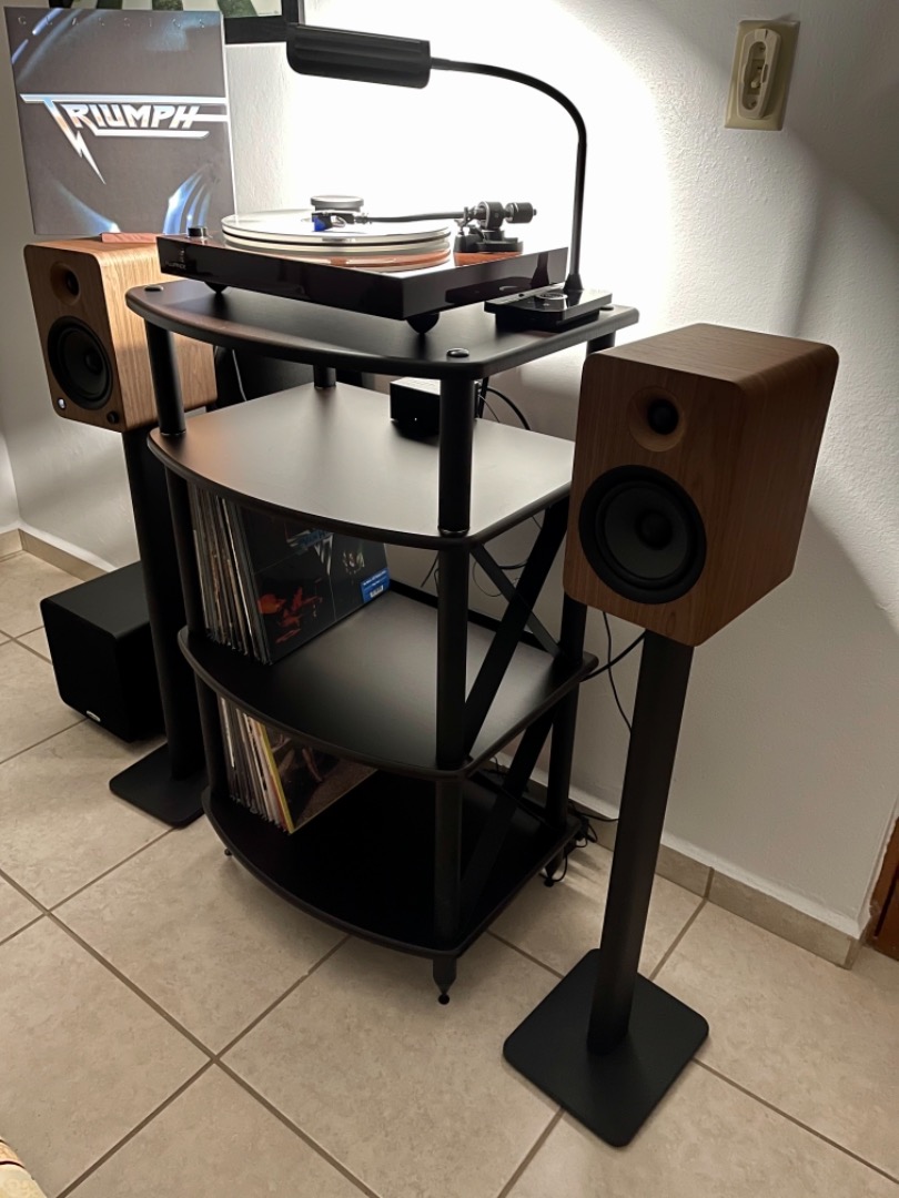 Customer Reviews: Pangea Audio Vulcan Turntable Add On LP Storage Kit ...