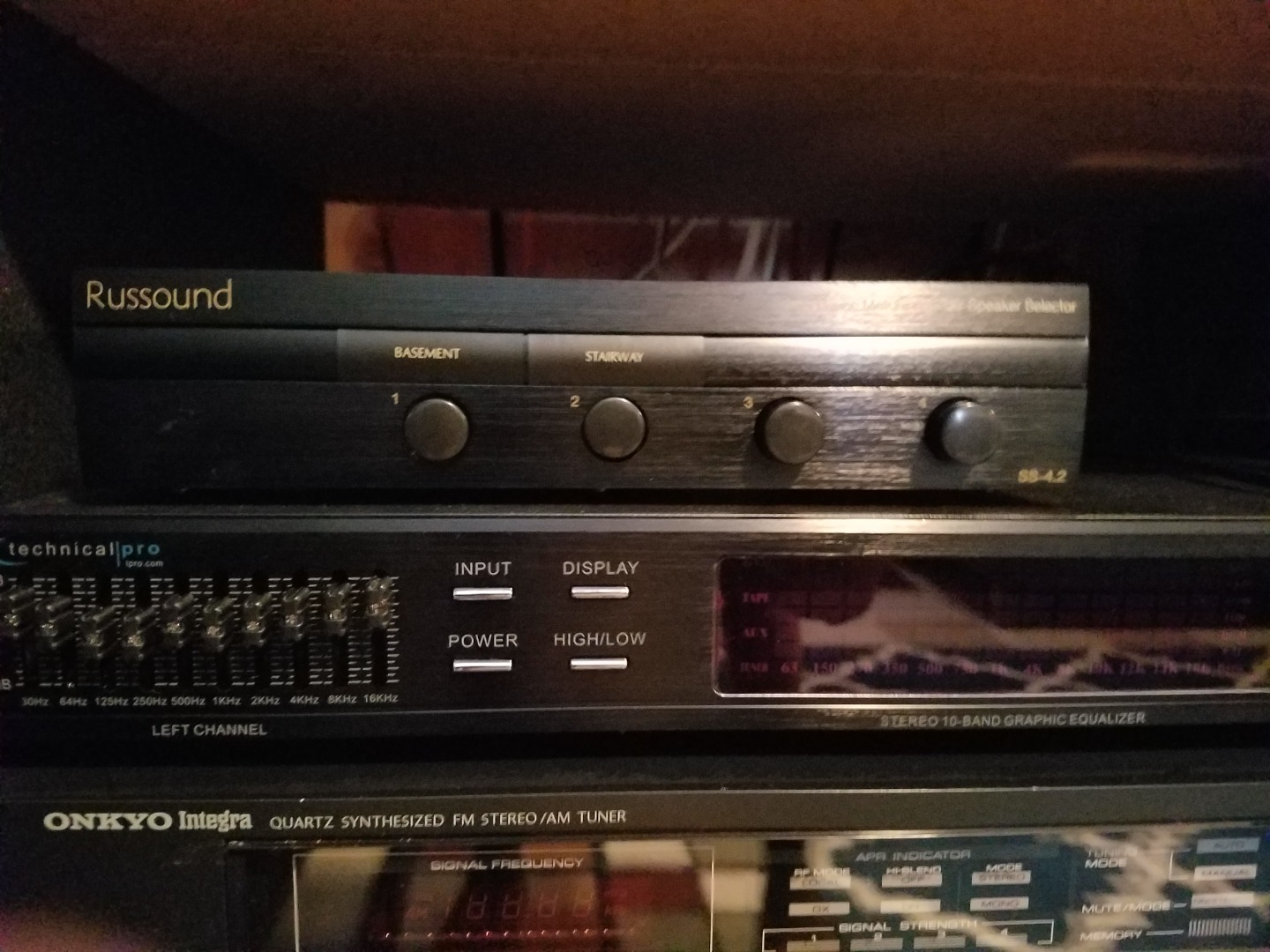 Customer Reviews: Russound SS-4.2 4-pair speaker selector at Crutchfield