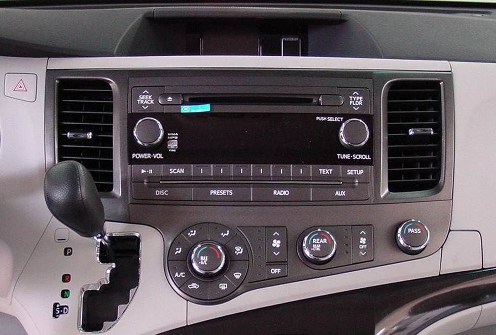 2011-2014 Toyota Sienna