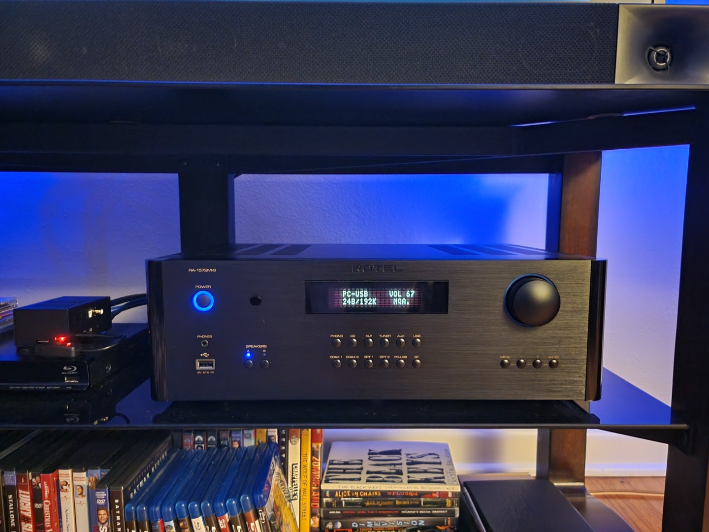 Customer Reviews: Rotel RA-1572 MKII (Black) Integrated amplifier with ...