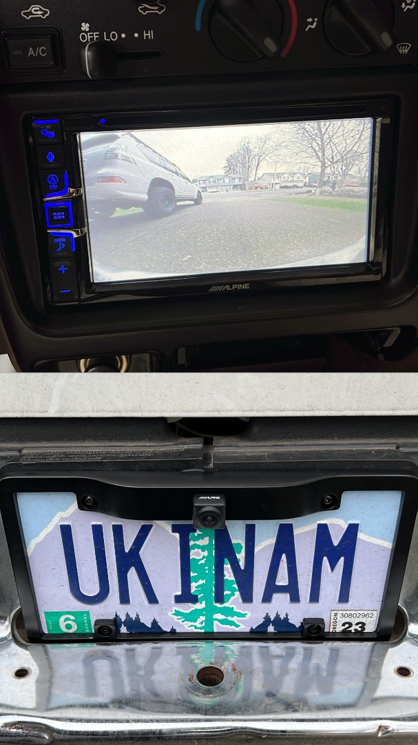 Customer Reviews: Alpine HCE-C1100 Backup camera — surface-mount ...