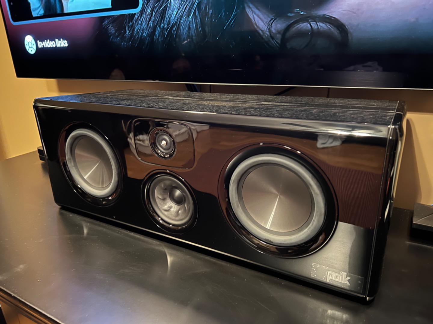 Customer Reviews: Polk Audio Legend L400 (Black Ash) Center channel ...