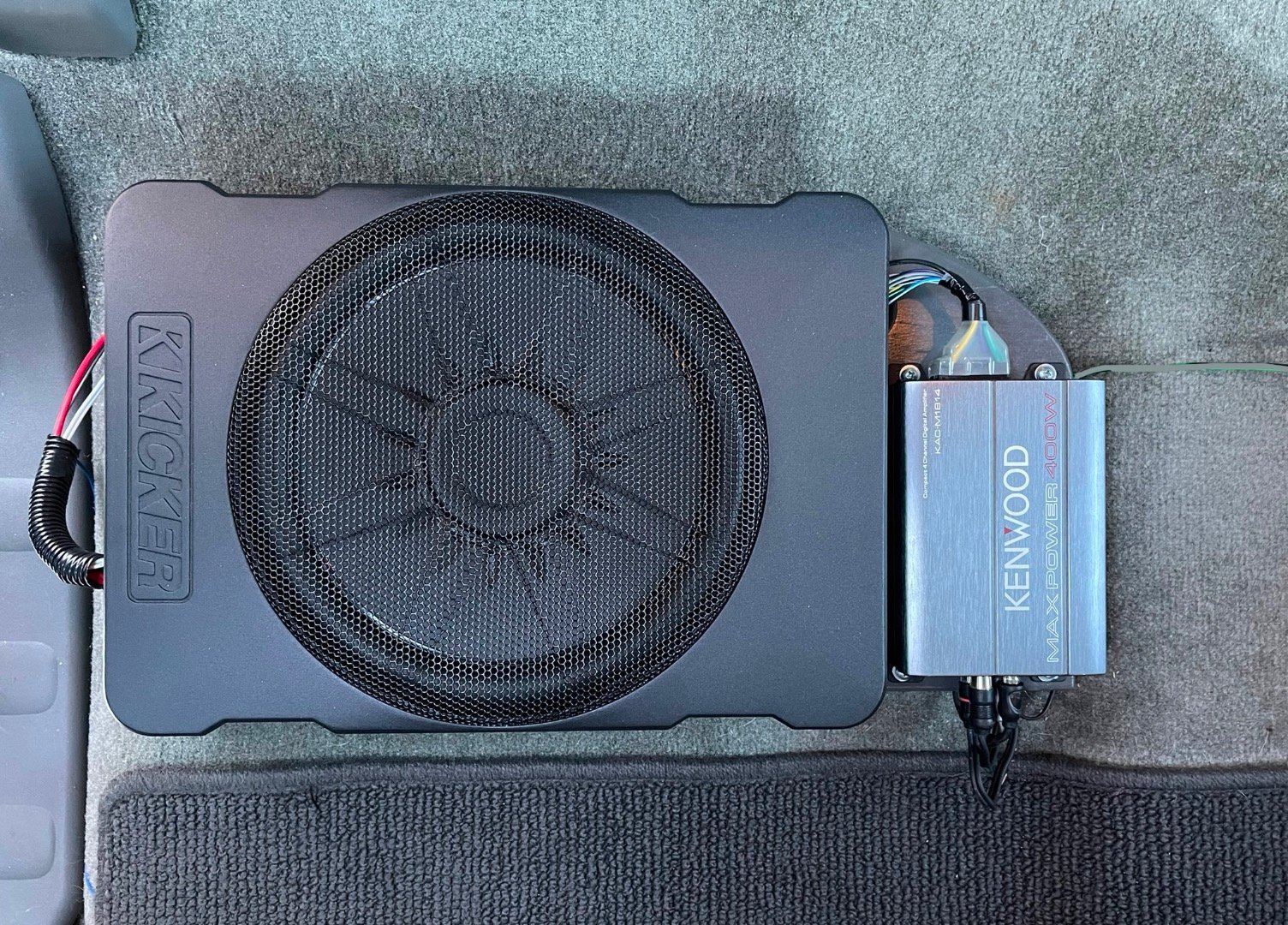 Customer Reviews: Kicker 46HS10 Hideaway™ compact powered subwoofer ...