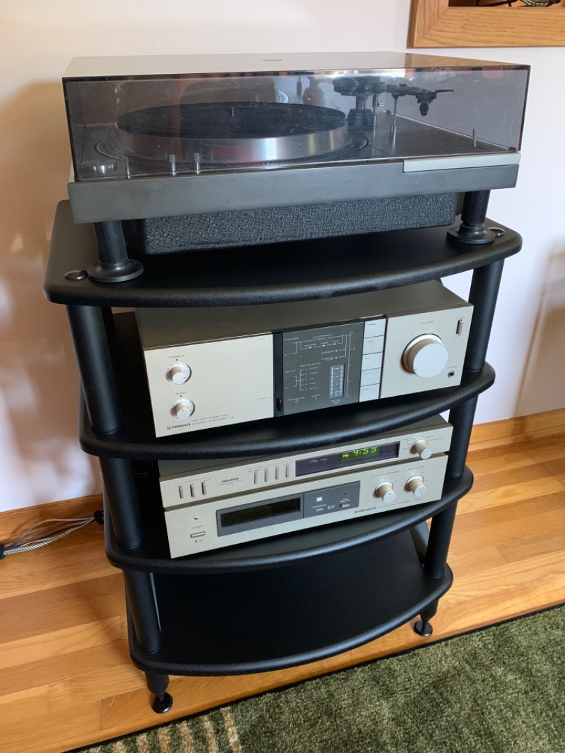 Customer Reviews: Pangea Audio Vulcan X-Brace Audio Rack (Black ...