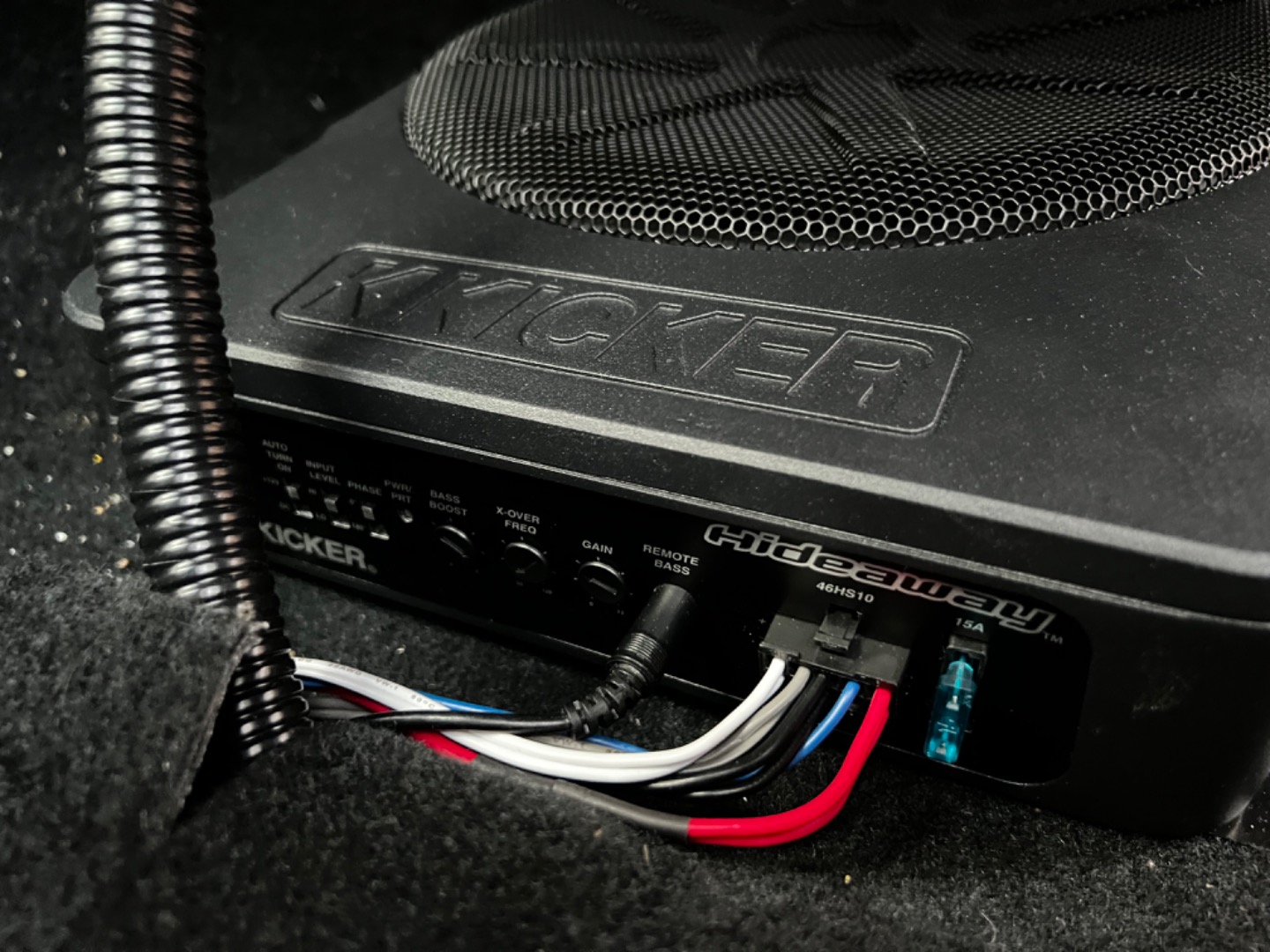 Customer Reviews: Kicker 46HS10 Hideaway™ compact powered subwoofer ...