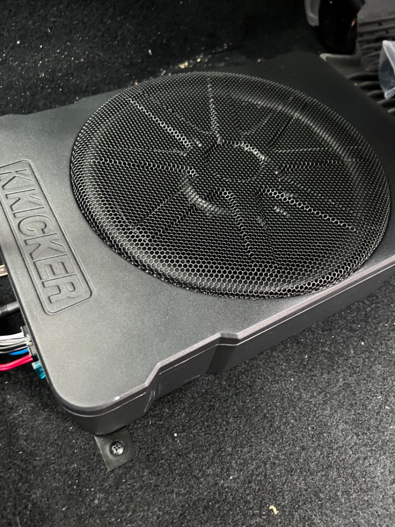 Customer Reviews: Kicker 46HS10 Hideaway™ compact powered subwoofer ...