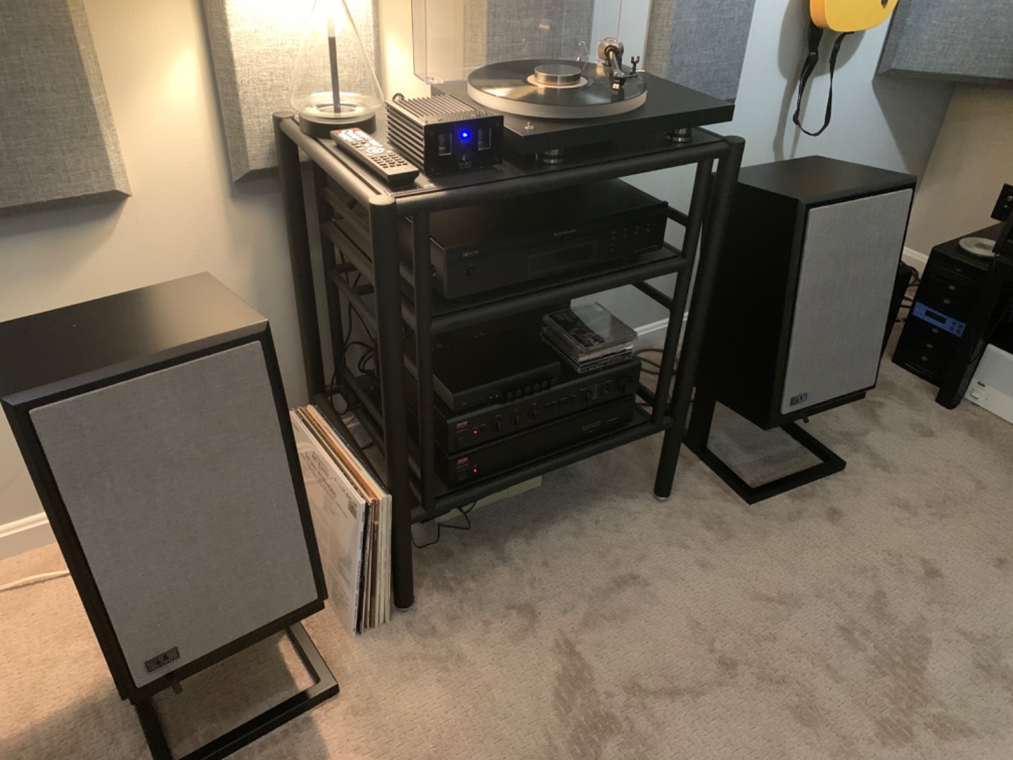 Customer Reviews: KLH Model Three (Nordic Noir) Pair of vintage-styled ...