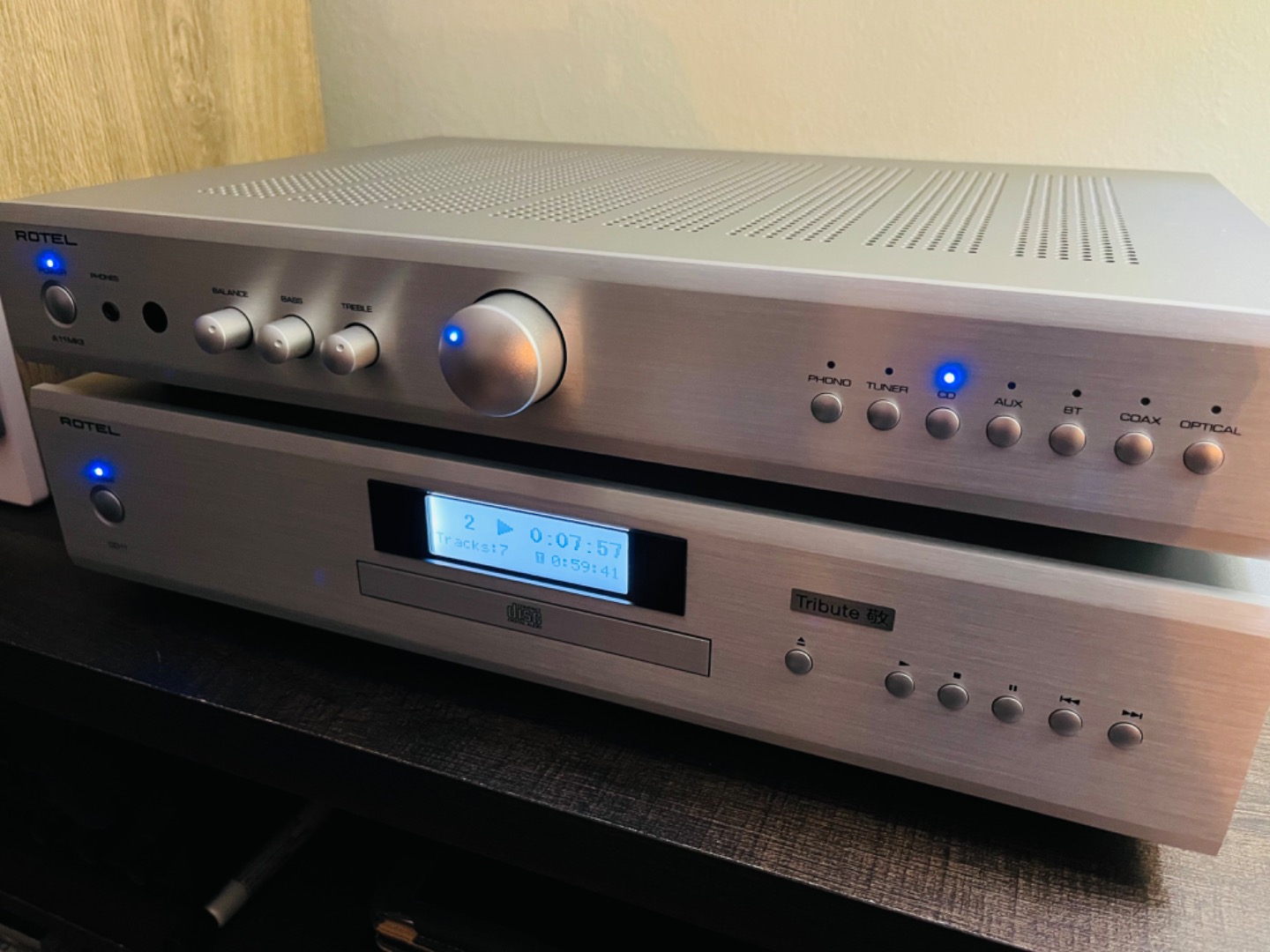 Customer Reviews: Rotel A11MKII (Silver) Stereo integrated amplifier ...