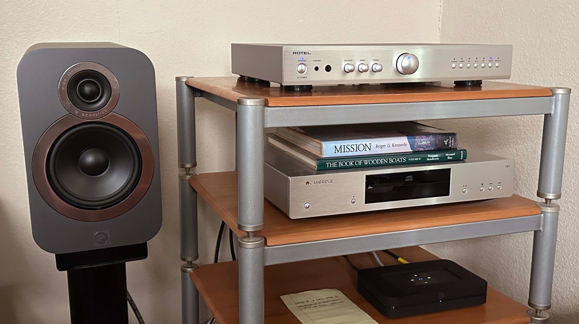Customer Reviews: Rotel A11MKII (Silver) Stereo integrated amplifier ...