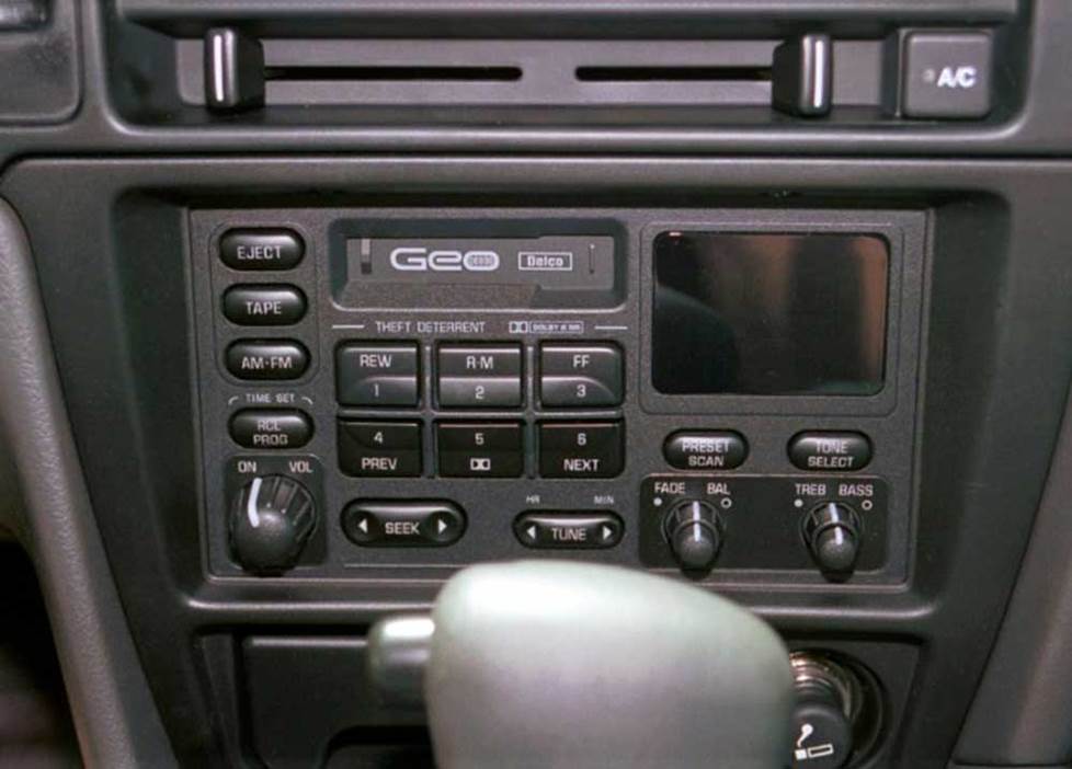 1995-2001 Geo/Chevrolet Metro and Suzuki Swift