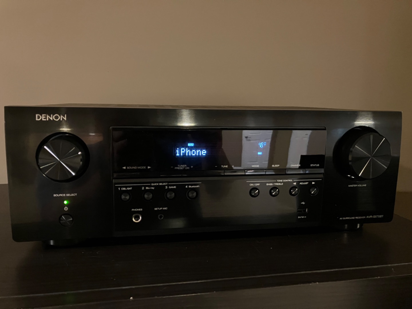 Customer Reviews: Denon AVR-S570BT 5.2-channel home theater receiver ...