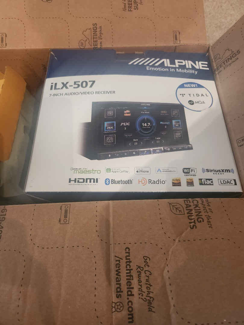 Customer Reviews: Alpine iLX-507 Digital multimedia receiver at Crutchfield