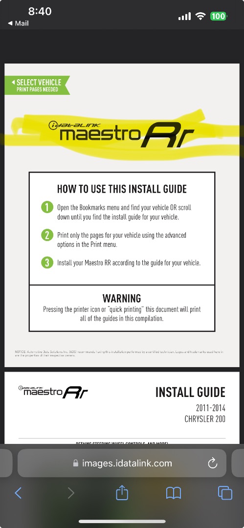 Customer Reviews: iDatalink Maestro RR2 Interface Module Connect a new ...