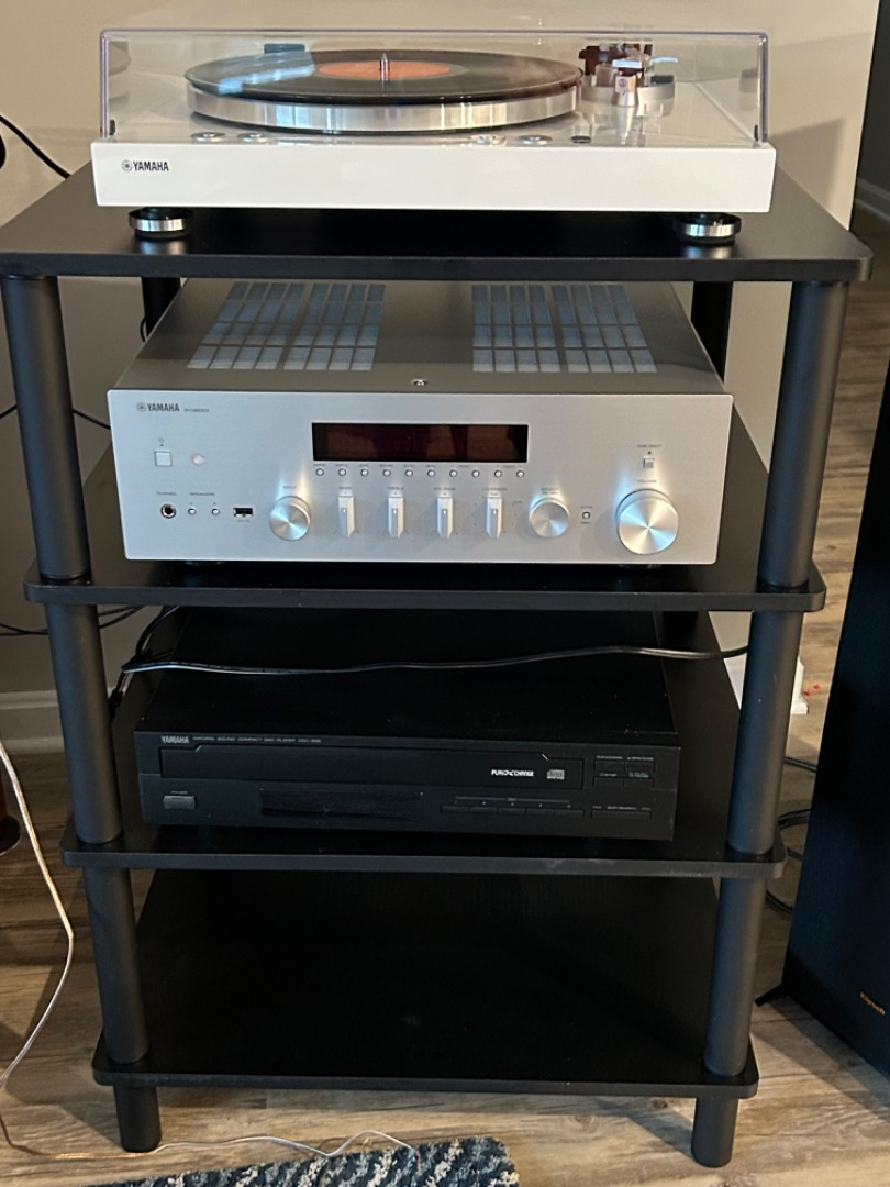 Customer Reviews: AVF Four Shelf Audio Stand (AKS604BB-A) 4 shelves for ...