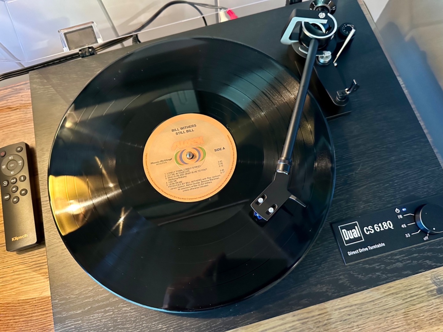 Customer Reviews: Dual CS 618Q (Black Vinyl Finish) Semi-automatic ...