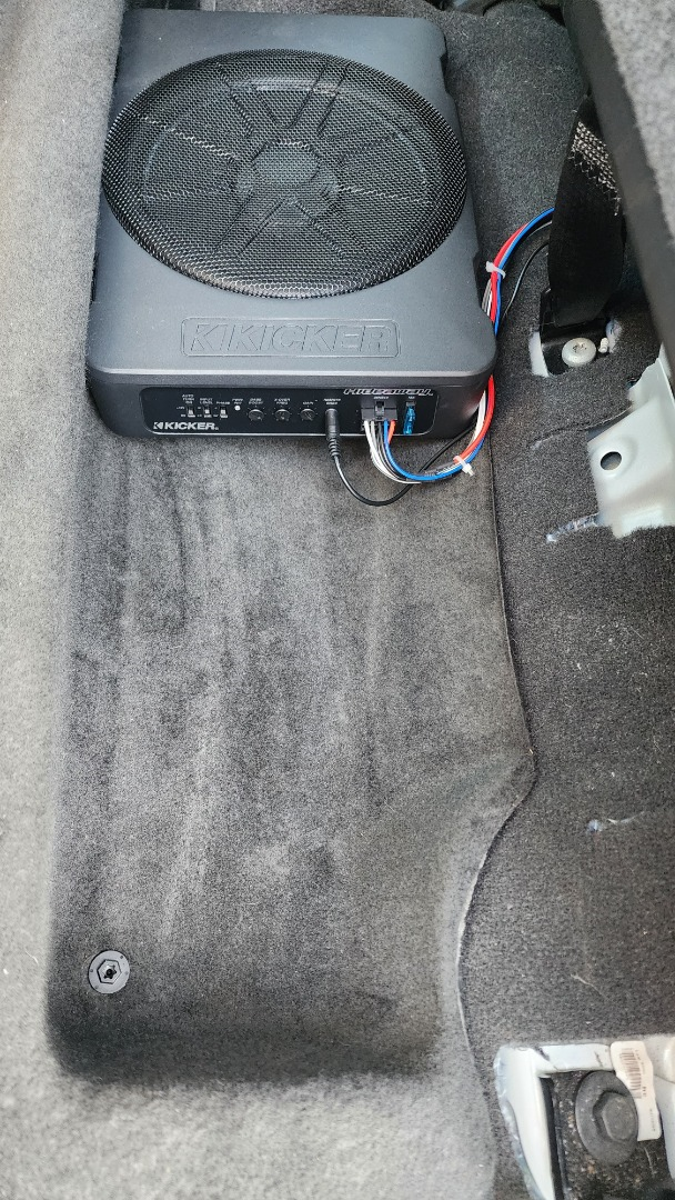 Customer Reviews: Kicker 46HS10 Hideaway™ compact powered subwoofer ...