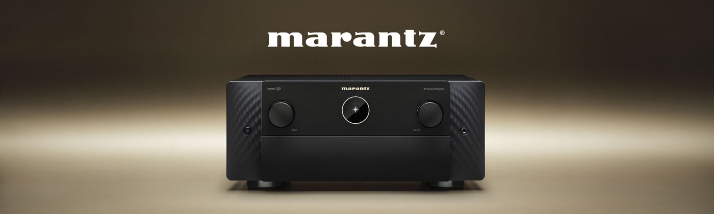 Marantz: home theater receivers, amplifiers, and turntables