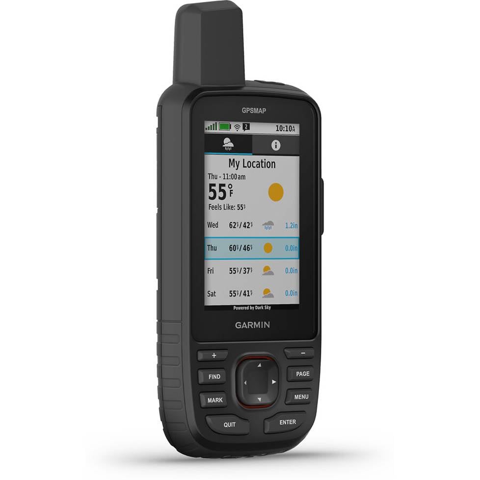 Garmin GPSMAP 67i Handheld GPS navigator and inReach® satellite ...