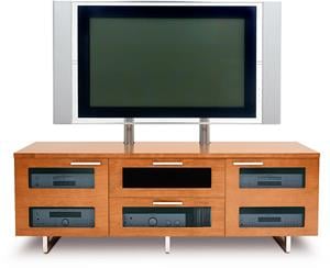 BDI Avion Series 8527 (Cherry) 65"-wide lowboy audio/video cabinet at ...