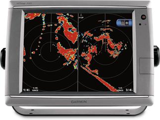 Garmin GMR 24 xHD Marine dome radar at Crutchfield
