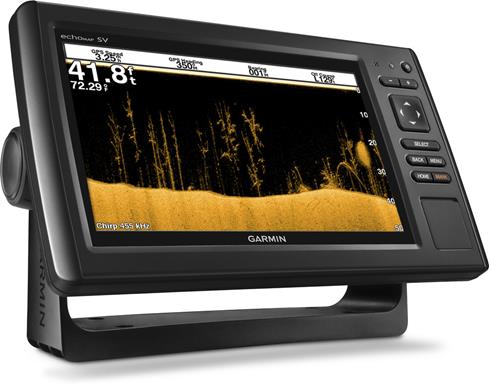 Garmin echoMAP CHIRP 93sv 9" chartplotter/sonar combo with CHIRP SideVü ...