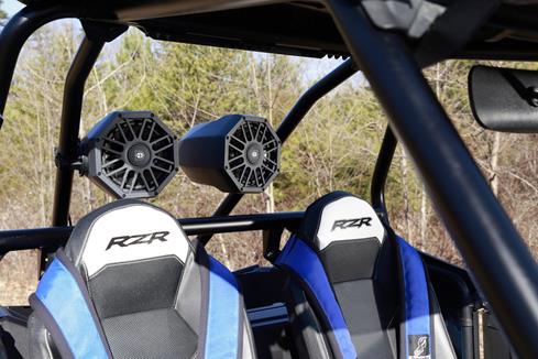Pro Armor AU51018 Sound Armor 8" powered tower/rollbar speakers with ...