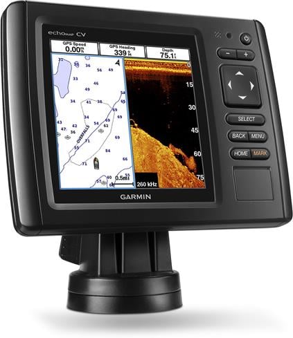 Garmin echoMAP 54CV 5" chartplotter with CHIRP and CHIRP ClearVü ...