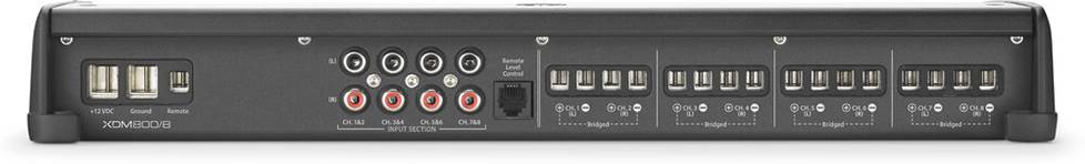 JL Audio XDM800/8 8-channel car/marine amplifier — 75 watts RMS x 8 at ...