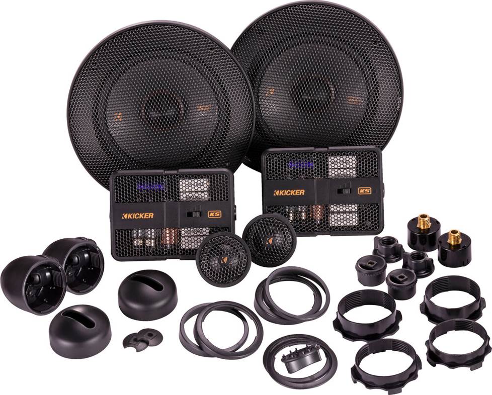 Kicker KSS50 KS Series 5-1/4" component speaker system at Crutchfield
