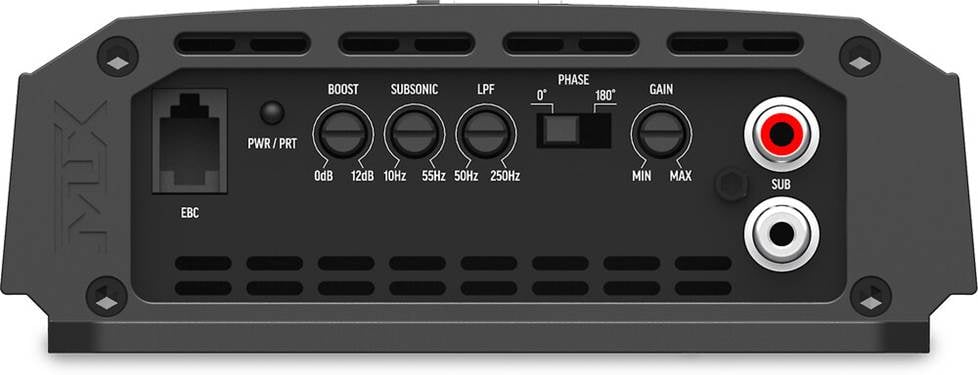 MTX TN1000.1 Terminator mono subwoofer amplifier — 1000 watts RMS x 1 ...