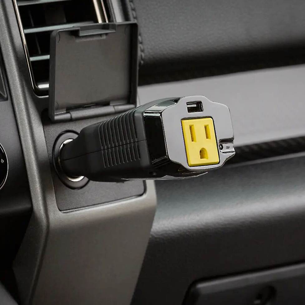 Scosche InVert 100 DC to AC power inverter with 100-watt continuous ...