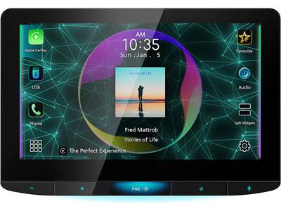 JVC KW-M875BW Digital multimedia receiver at Crutchfield