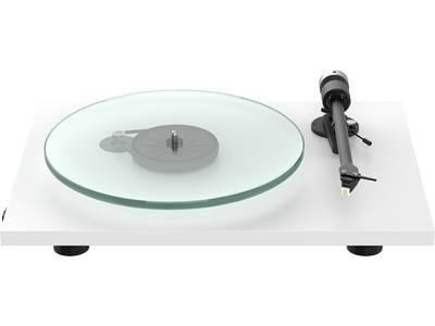Pro-Ject T2 Super Phono (Satin white) Manual belt-drive turntable with switchable built-in phono ...