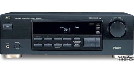 JVC RX-6010V A/V receiver with Dolby Digital and DTS at Crutchfield