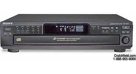 Sony CDP-CE275 5-CD changer at Crutchfield