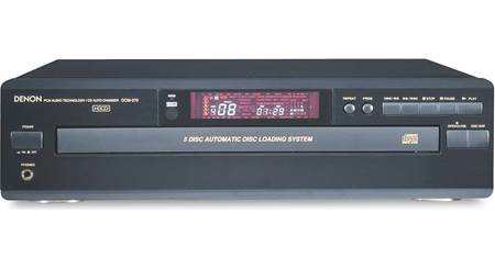 Denon DCM-380 5-disc CD changer at Crutchfield