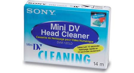Maxell Mini DV Head Cleaner Dry-type head cleaning cassette at Crutchfield