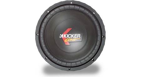 Kicker CompVR CVR12-4 12" Dual 4-ohm Voice Coil Component Subwoofer at ...